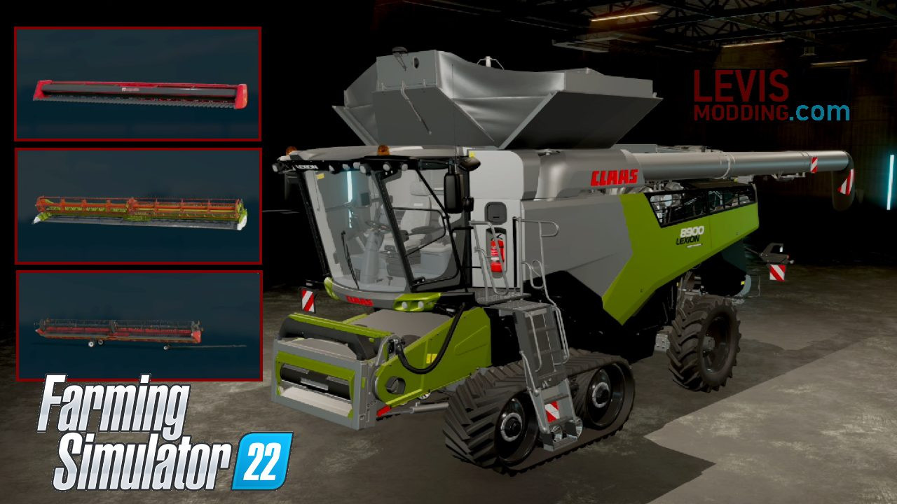 Claas Lexion 8900 - Levis Modding
